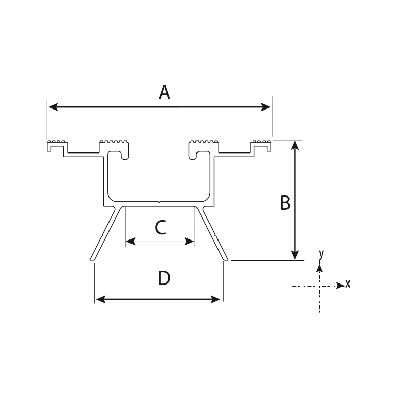 Tecnosystemi - FVP-600 FVP 100 medium-strength profile for roofs in ...