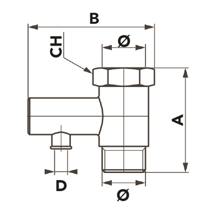 Tecnosystemi - Safety and check valve for water heaters