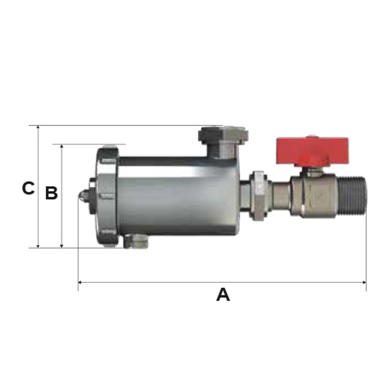 DMO Magnetic sludge separator for boilers - Tecnosystemi