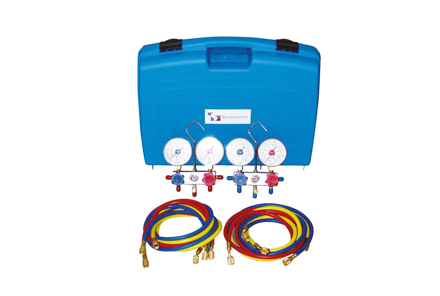 Tecnosystemi - Kit gruppi manometrici a 2 vie per gas R410A - R407C ...