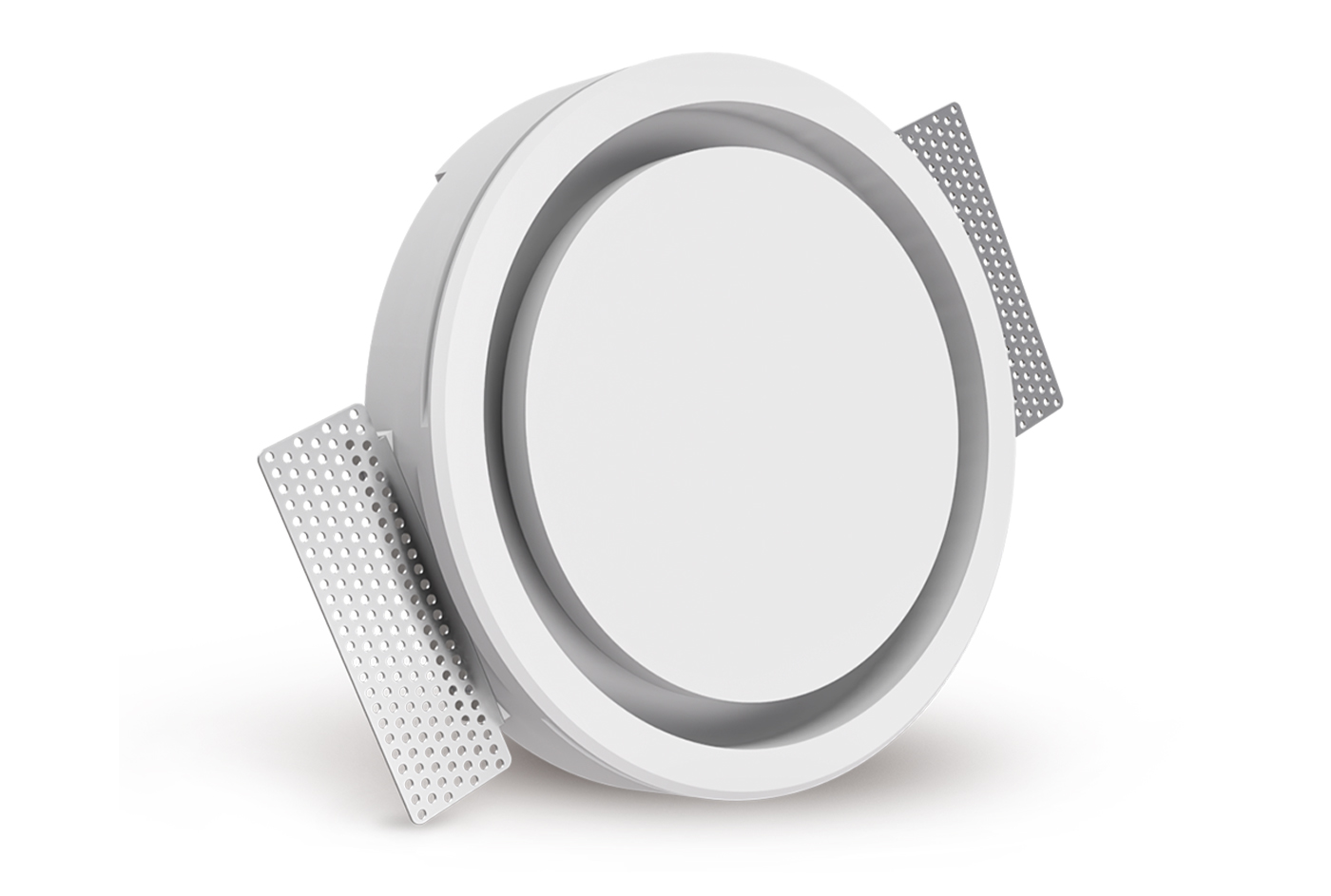 Tecnosystemi - ROUND CANOVA Diffuser in gypsum for plasterboard