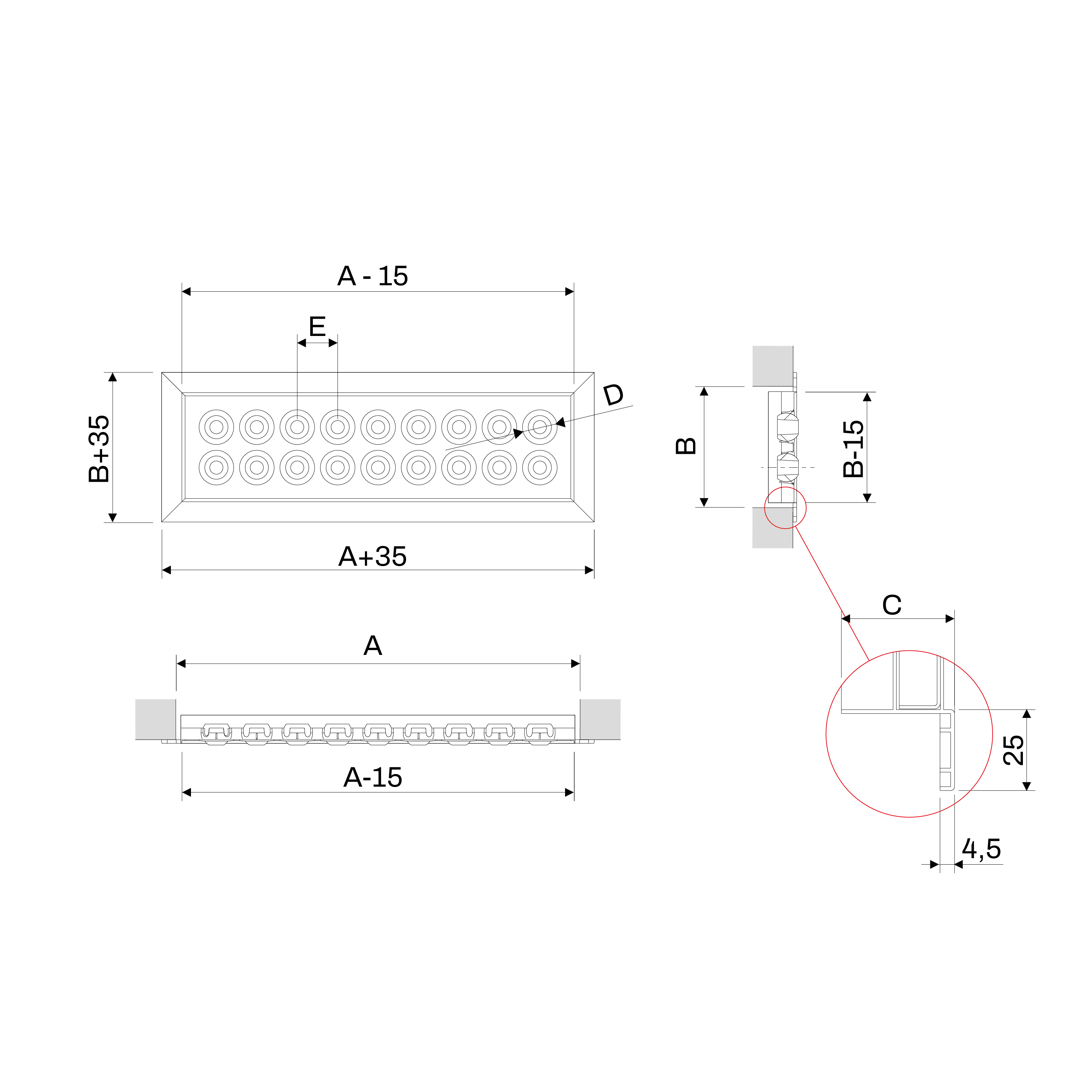 Tecnosystemi - Matte white painted supply air grille with adjustable ...