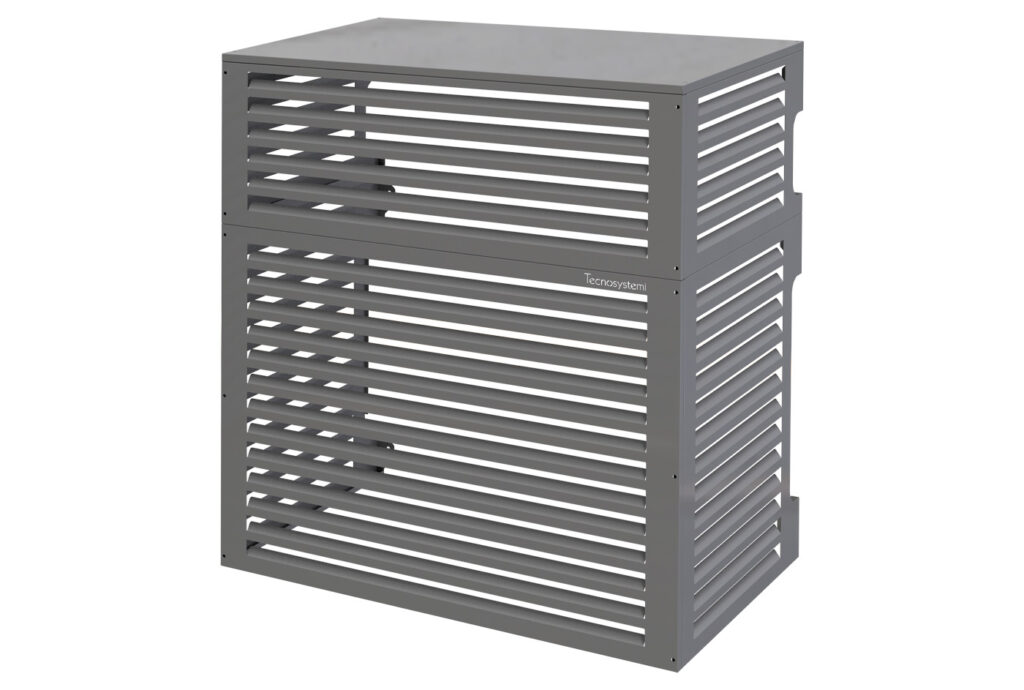 TS-COVER MODULAR Protezione per unità esterne GRIGIO RAL 7016 ...