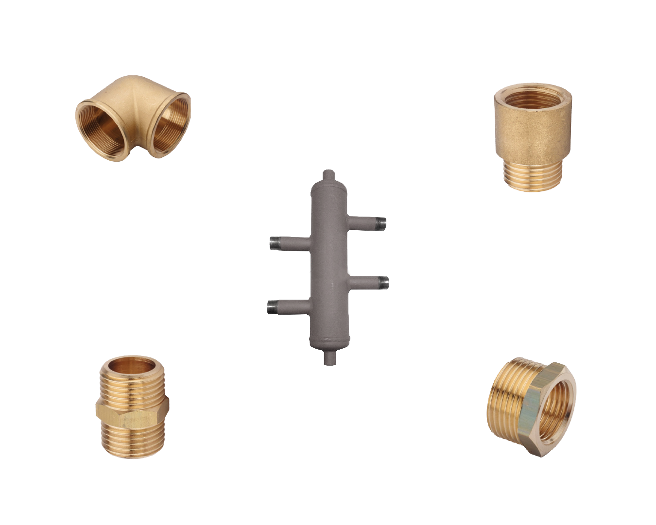 Plumbing and water supply fittings and compensators for air ...